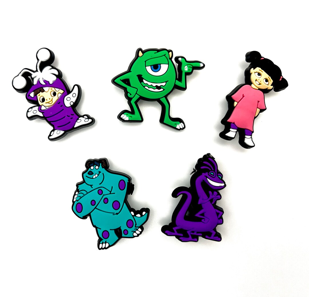 Monster Inc Inspired Jibbitz Croc Charmscartoon Croc Charms kids Croc ...