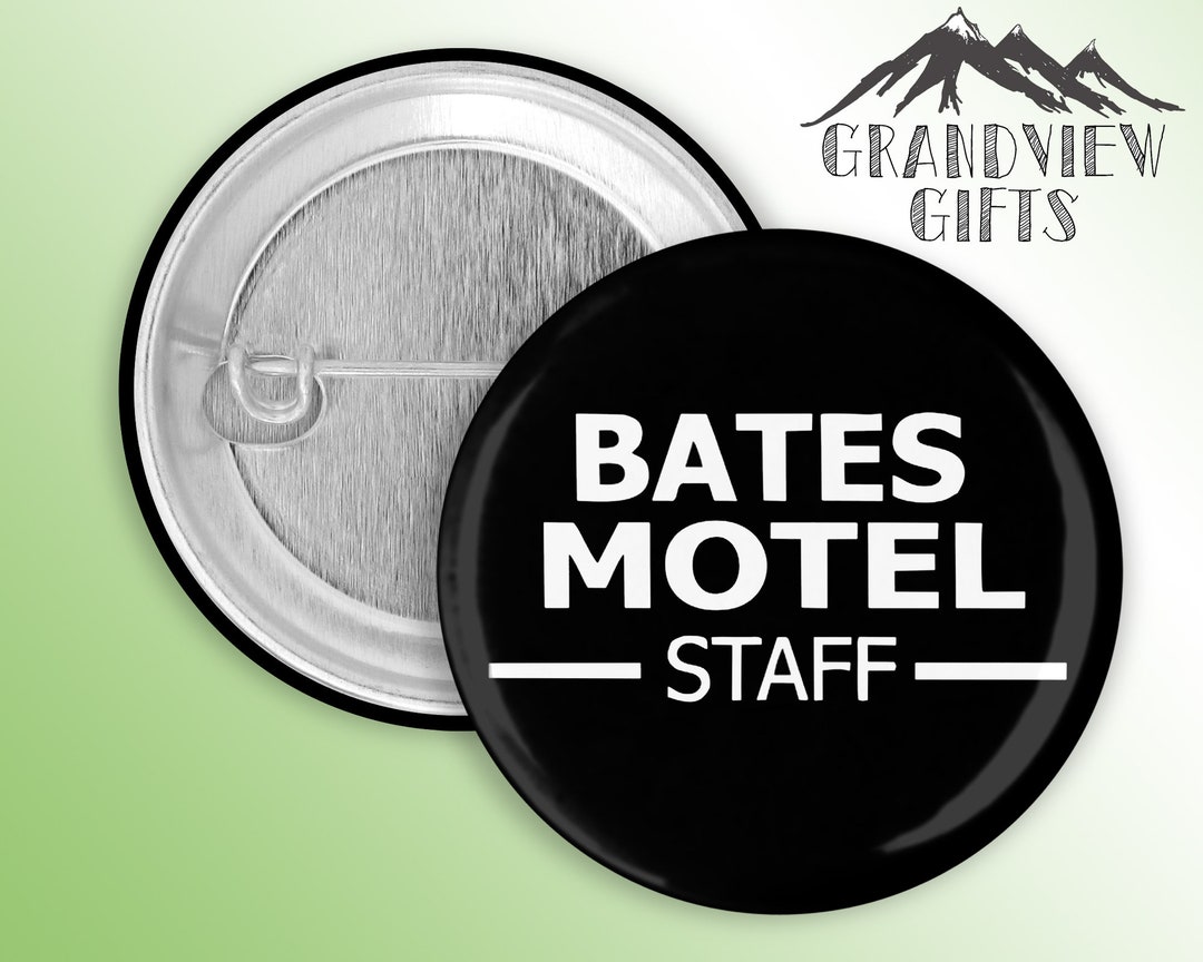 Bates Motel Staff 1.5" Handmade Pinback Button, Norman Bates - Etsy