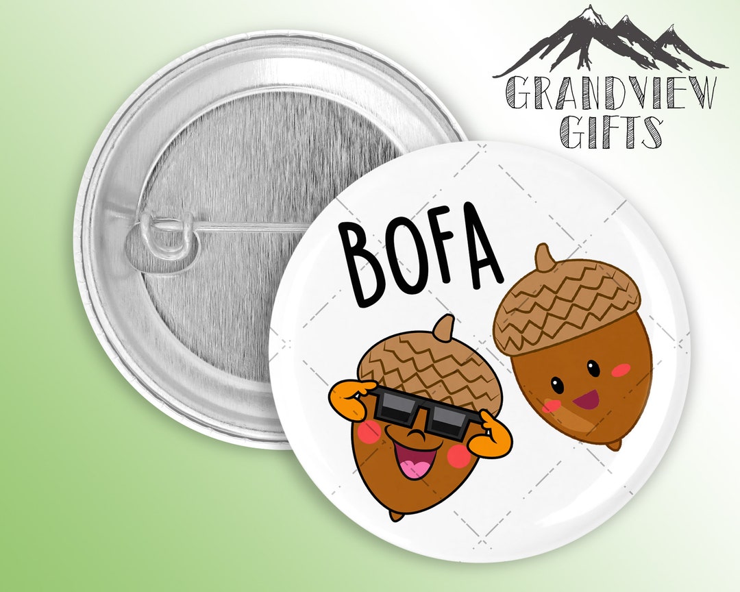 BOFA! Deez Nuts Handmade 1.5" Pinback Button - Etsy