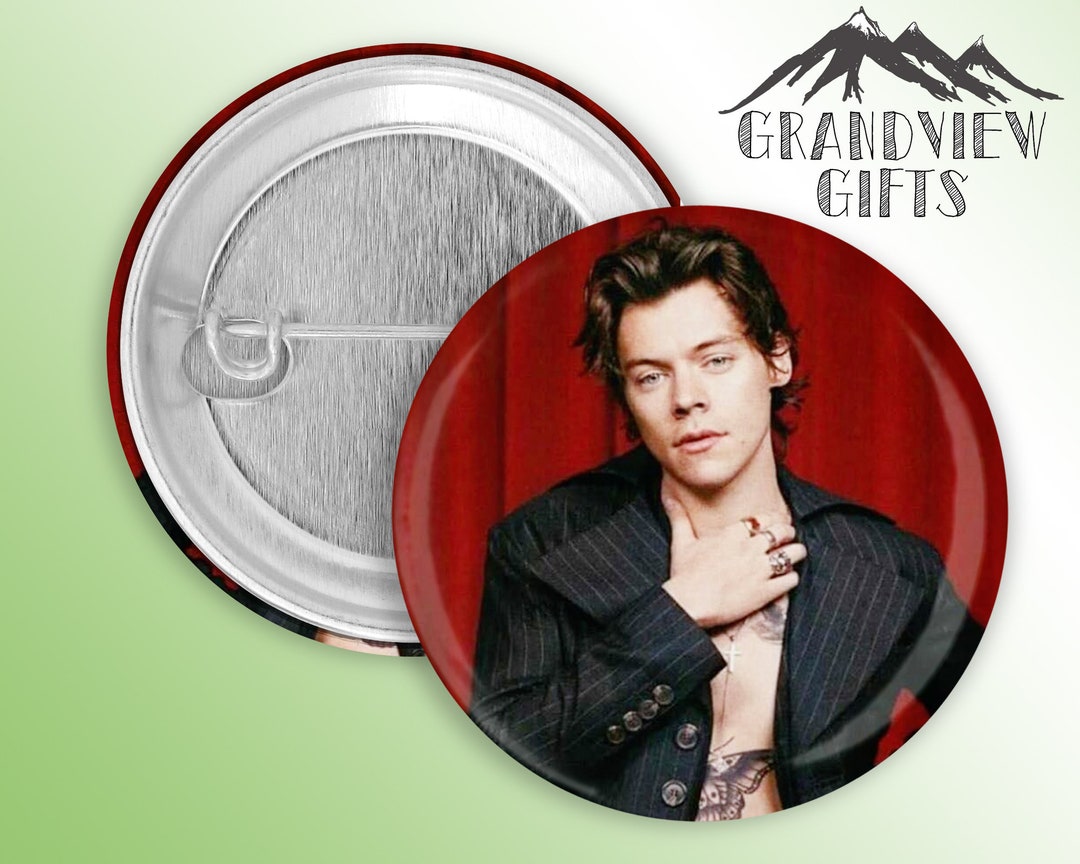 Harry Styles 1.5" Pinback Button, Harry at His Sexiest! - Etsy