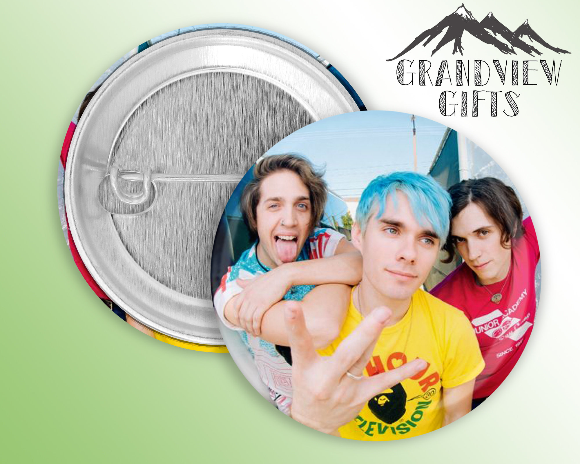 Waterparks 1.5 Pinback Button, Waterparks Band - Etsy