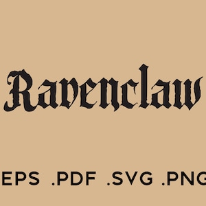 SVG | PNG | Cricut | Cut Files | Digital Vector File | Ravenclaw - Etsy