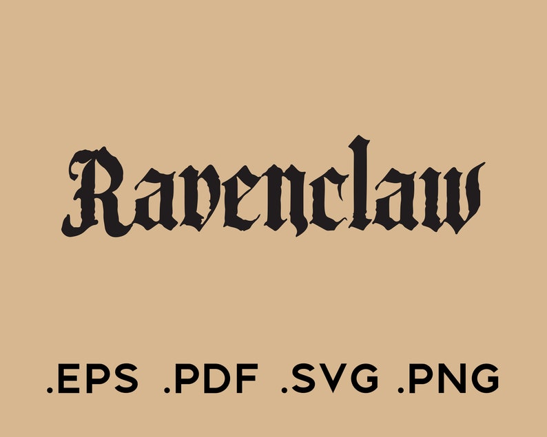 SVG | PNG | Cricut | Cut Files | Digital Vector File | Ravenclaw - Etsy