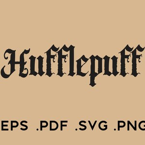 SVG | Cricut | Cut Files | Digital Vector File | Hufflepuff - Etsy