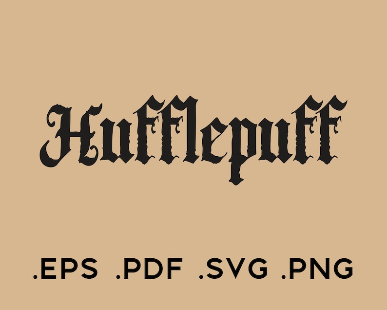 SVG | Cricut | Cut Files | Digital Vector File | Hufflepuff - Etsy