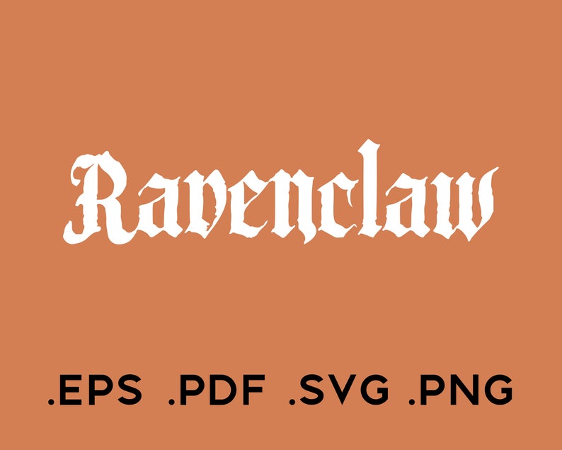 SVG | PNG | Cricut | Cut Files | Digital Vector File | Ravenclaw - Etsy