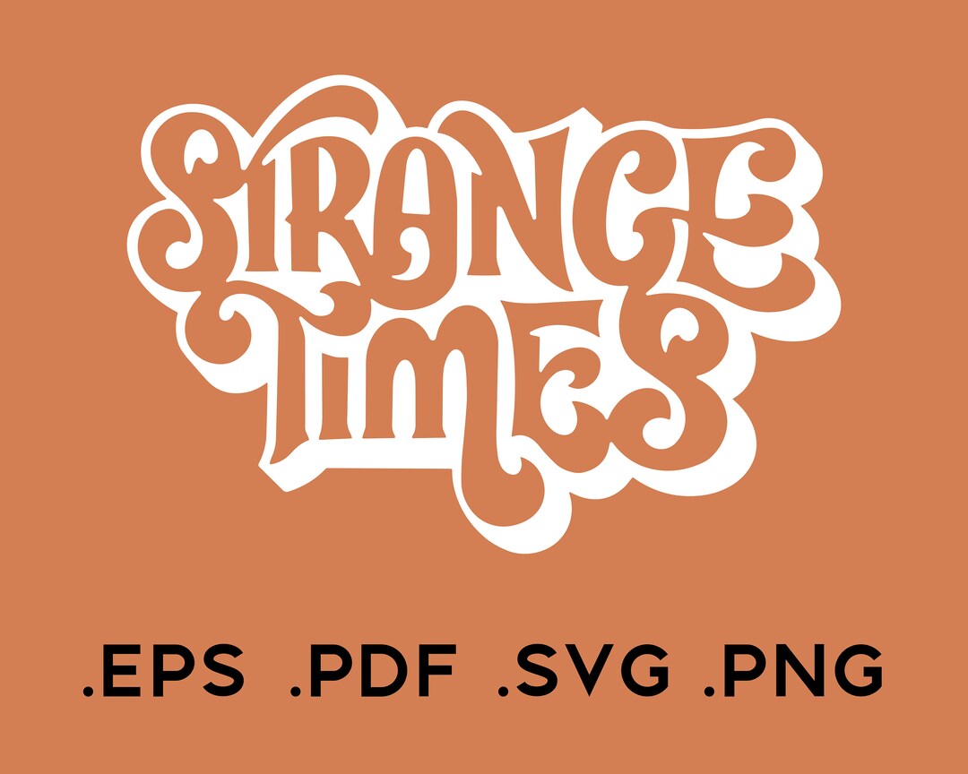 SVG | Cricut | Cut Files | Digital Vector File | Stickers | Strange ...
