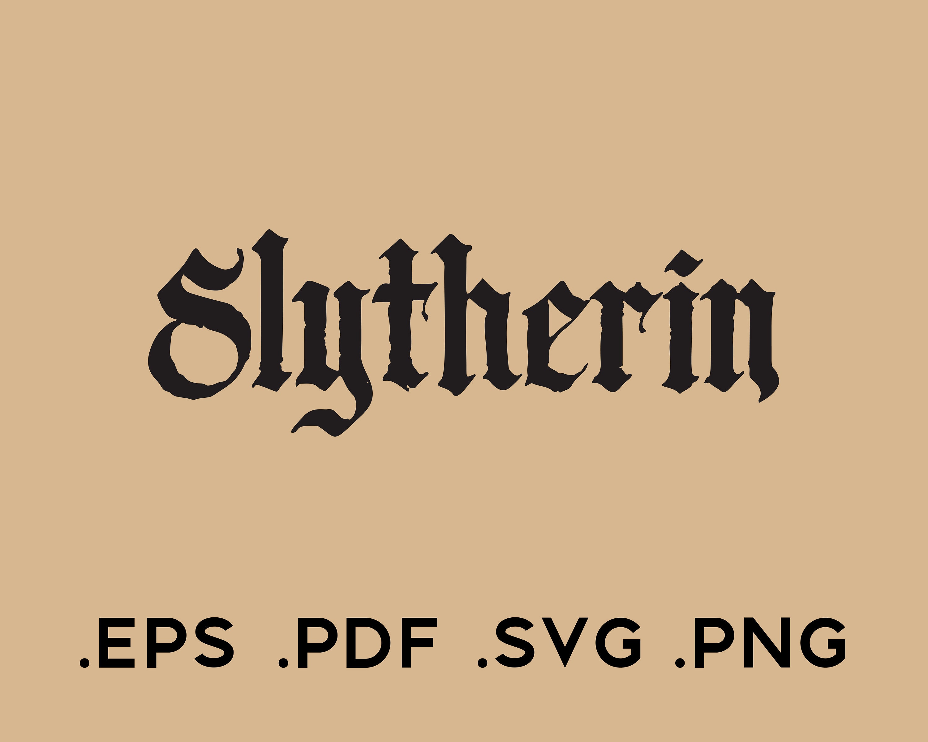 SVG Cricut Cut Files Digital Vector File Slytherin - Etsy Canada