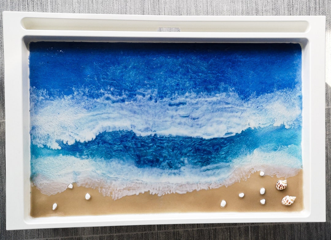 Epoxy Resin / Epoxy Resin Bed Shelf / Bed Tray / Laptop Base / Tablet ...