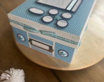 Handpainted Baby Keepsake Box - Etsy