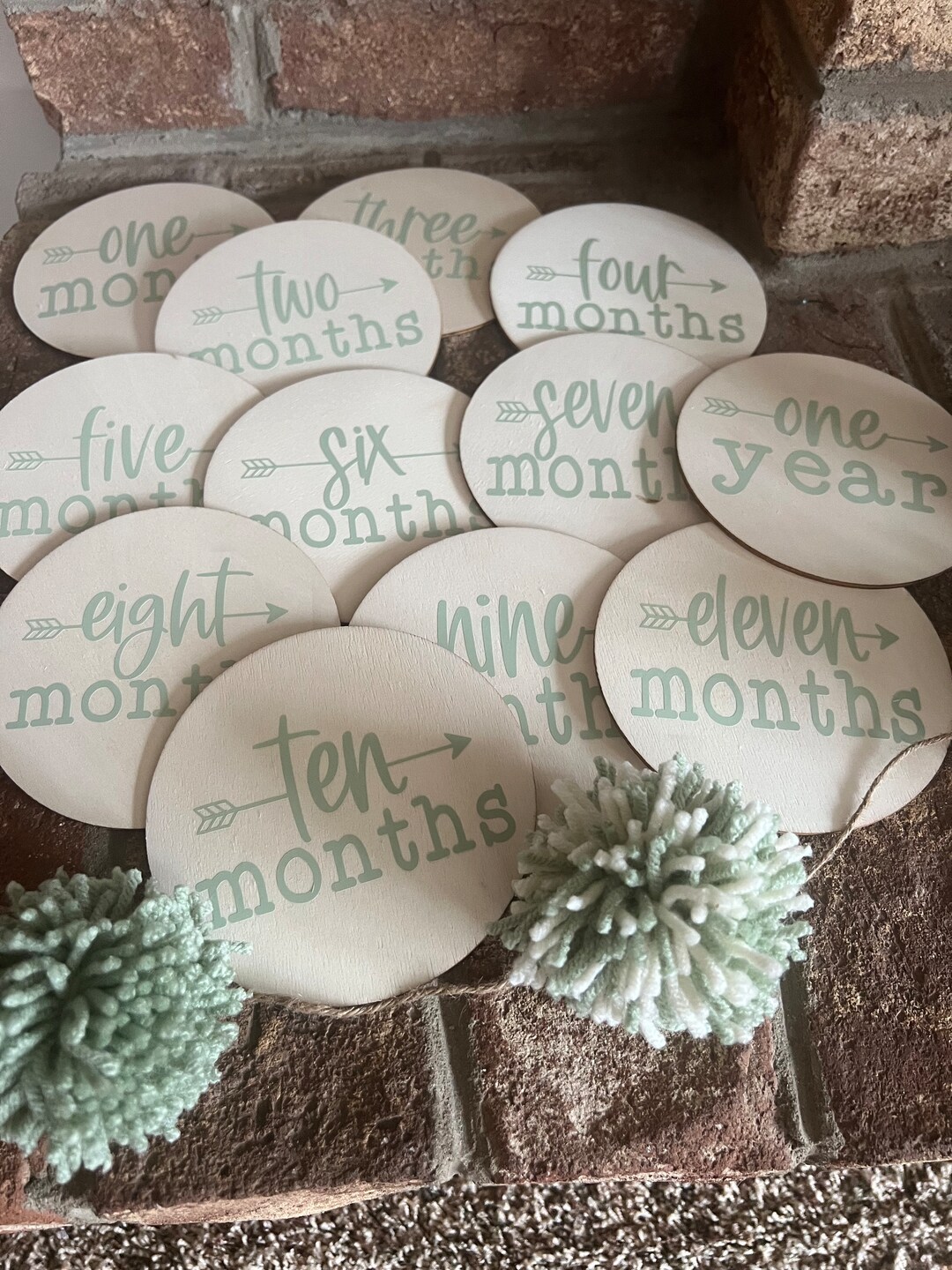 Baby Milestone Signs - Etsy