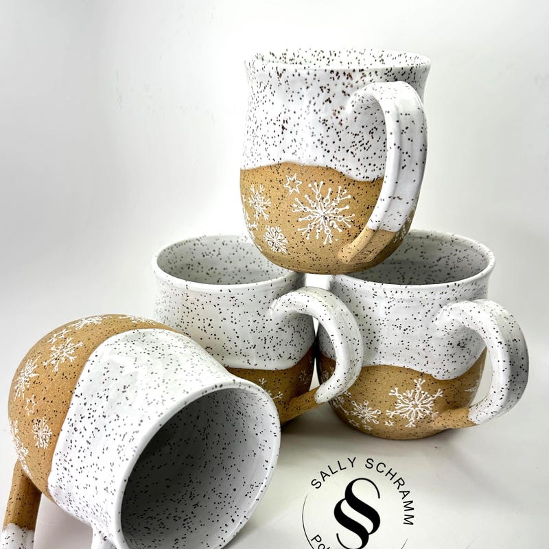 Snowflake Mug - Etsy