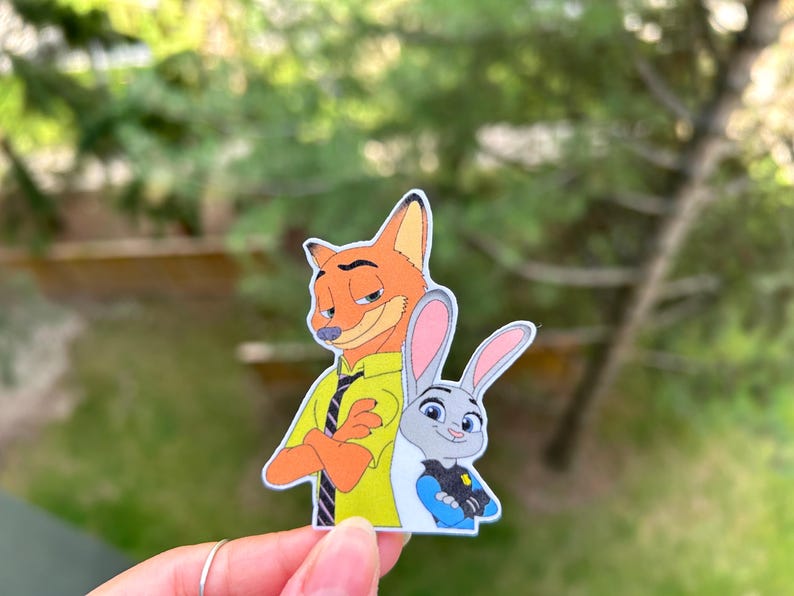 Zootopia Inspired Sticker - Etsy