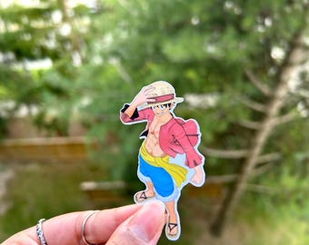 Sticker One Piece Luffy - Etsy
