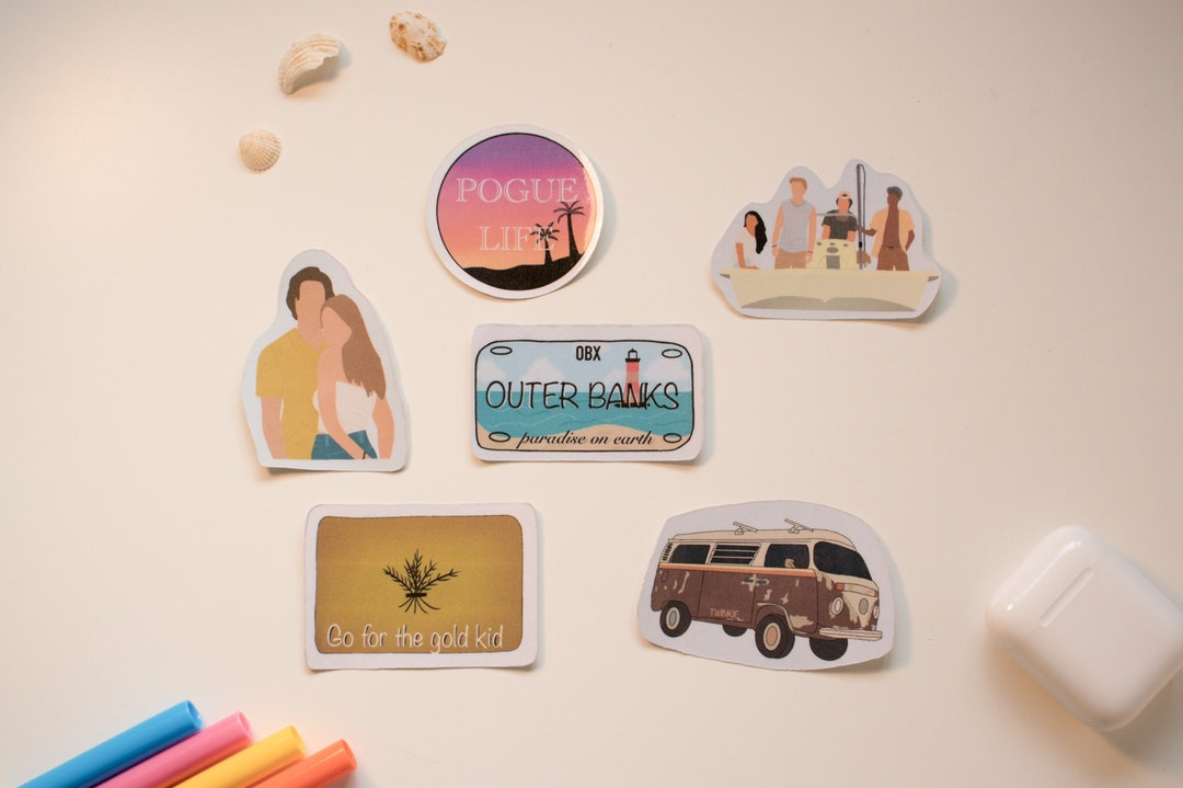 Outer Banks Inspired Stickers - Etsy