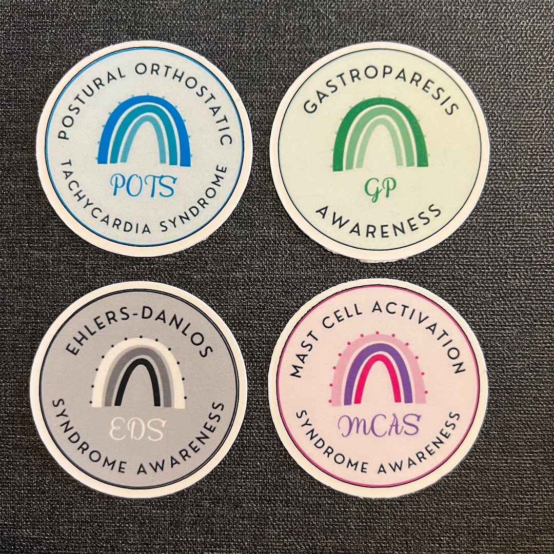 Chronic Illness Awareness Stickers, POTS Awareness Sticker ...