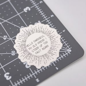 Hello Darkness Sticker, Postural Orthostatic Tachycardia Syndrome ...