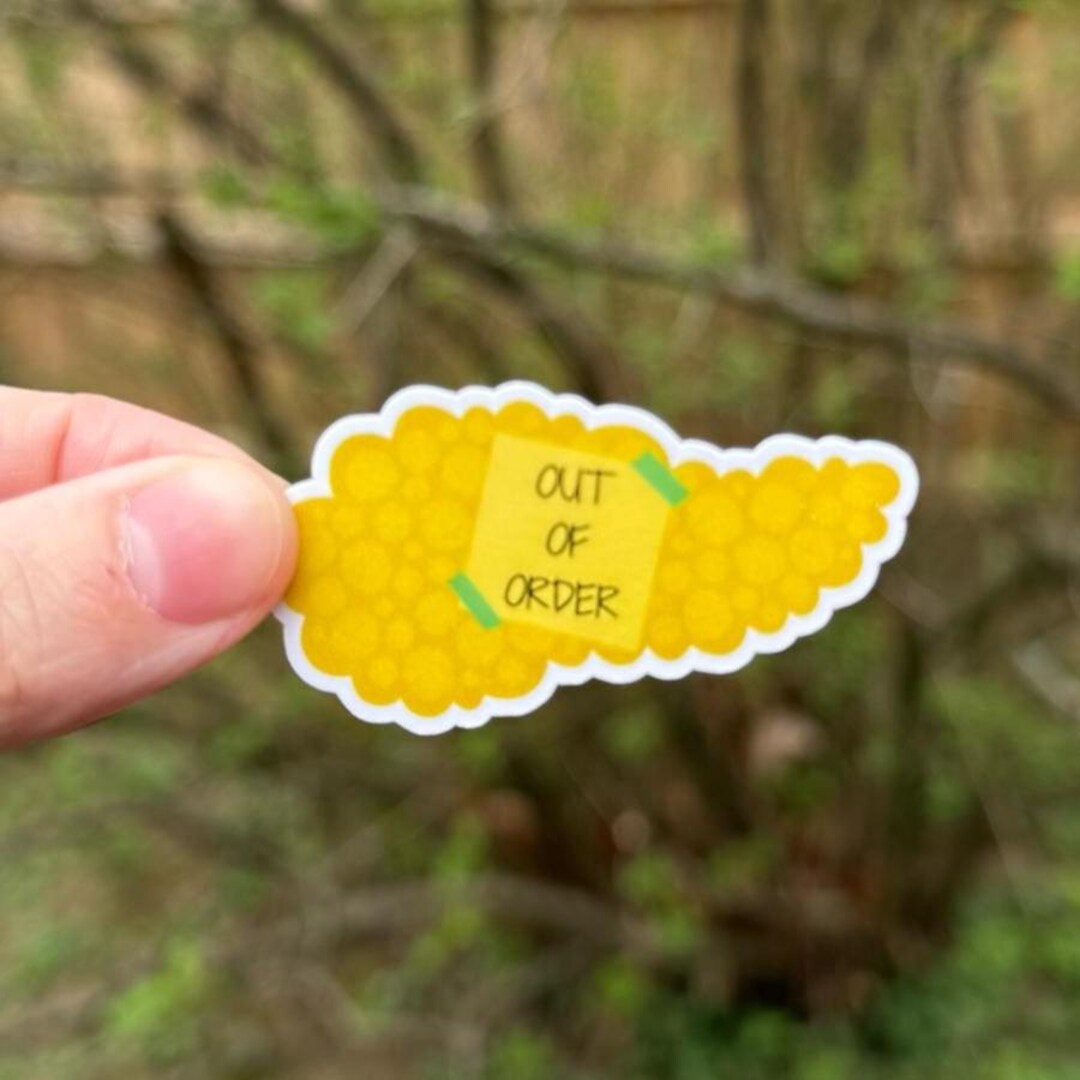 Pancreas Out of Order Sticker, Funny Chronic Illness Sticker, T1D ...