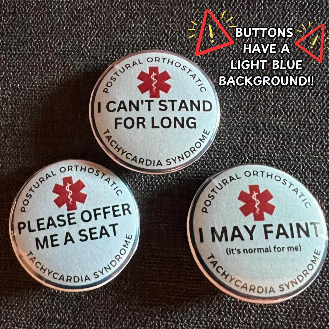Medical Alert Buttons, Please Offer Me a Seat, I Can't Stand for Long ...