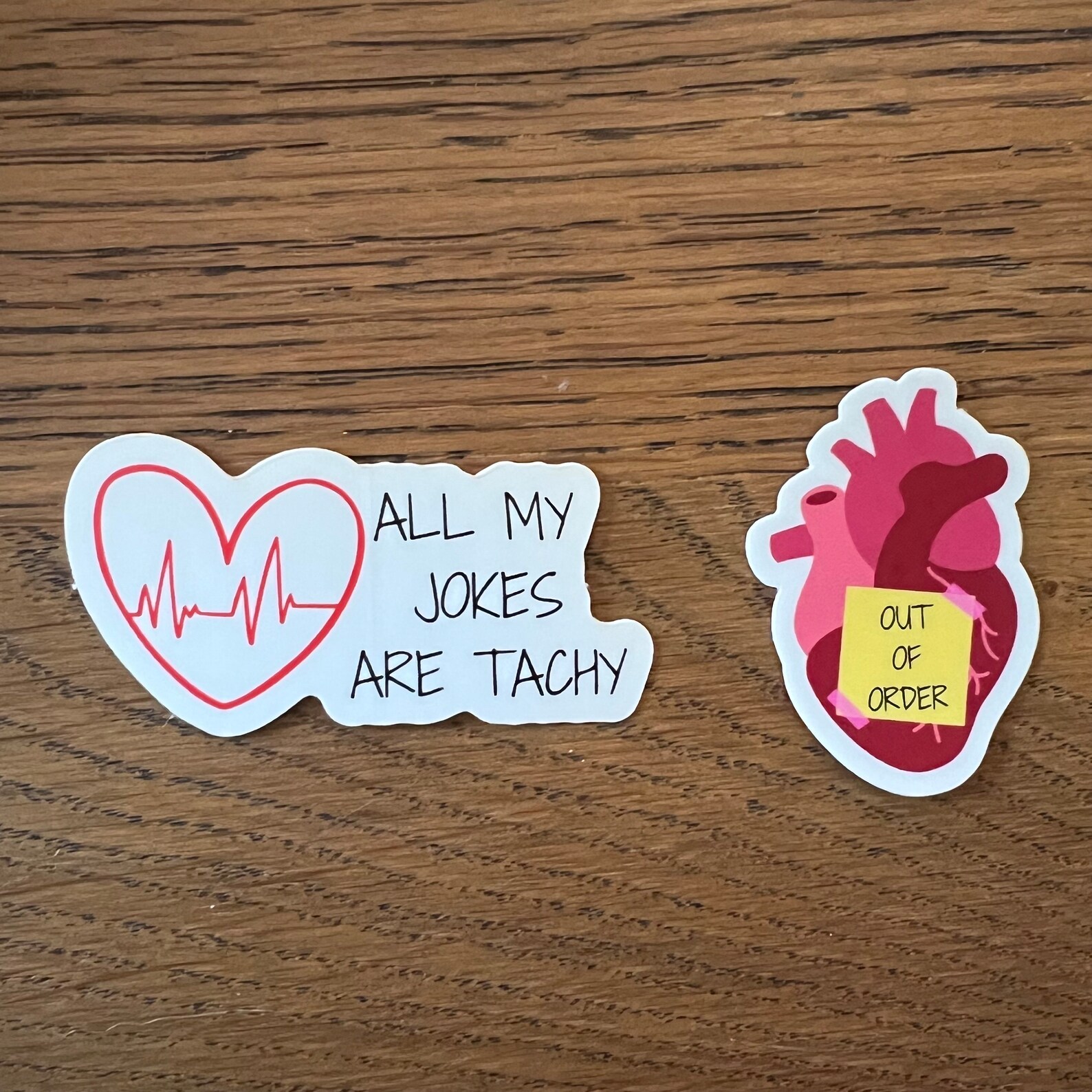 Heart Sticker BUNDLE, Postural Orthostatic Tachycardia Syndrome Sticker ...
