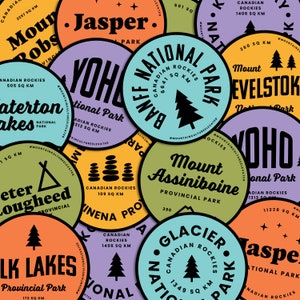 Peter Lougheed Provincial Park Sticker - Vinyl Sticker - Nature Sticker ...