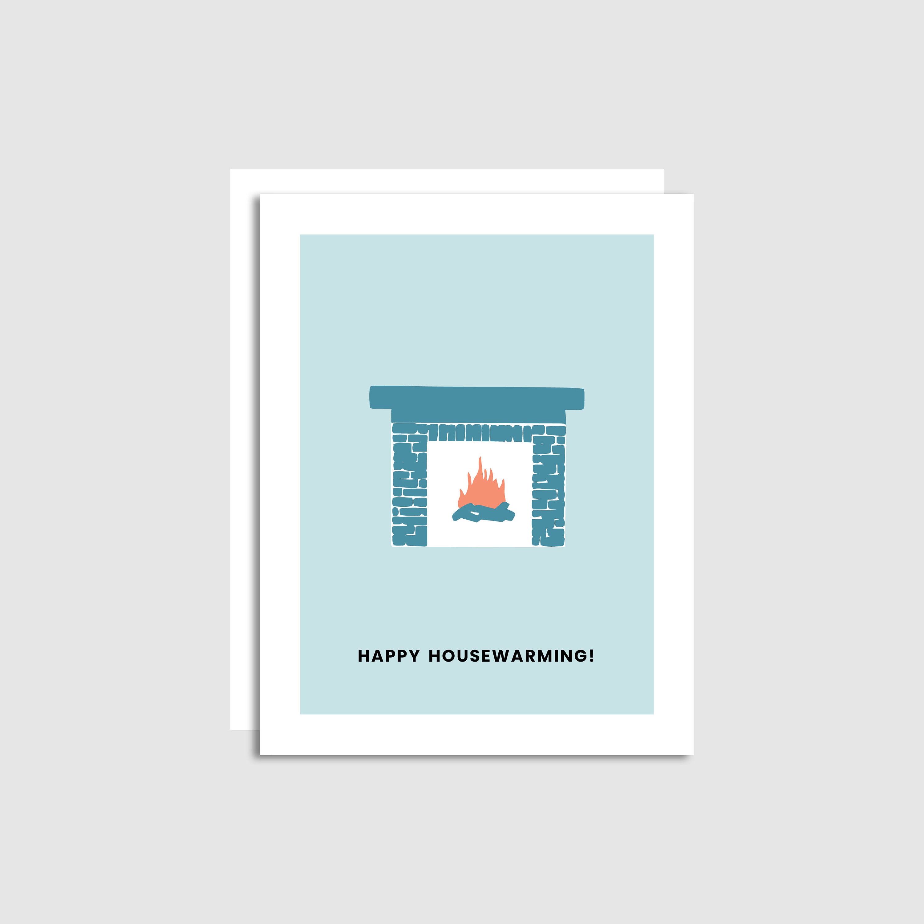 Happy House Warming - House Warming Card - Simple Greeting Card ...