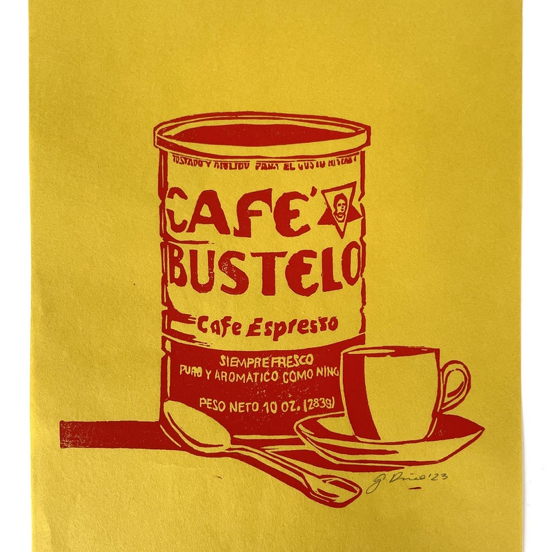 Cafe Bustelo Art - Etsy