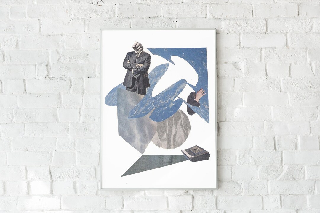 Collage Poster / łon A2/A3/A4 / Offset - Etsy