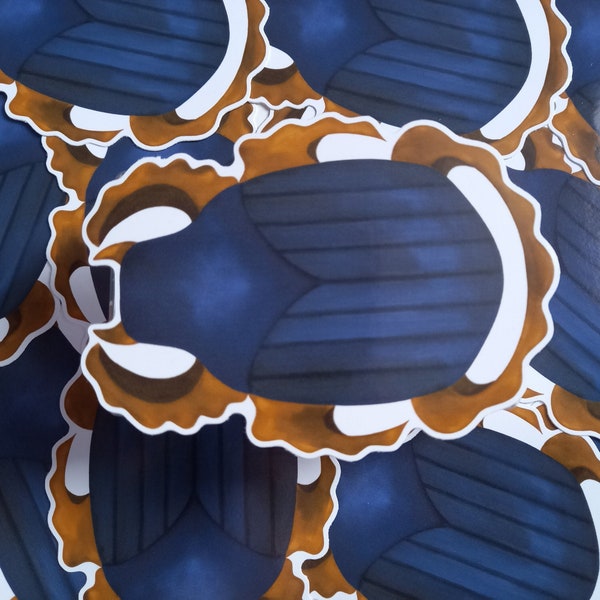 Blue Beetle Decal - Etsy