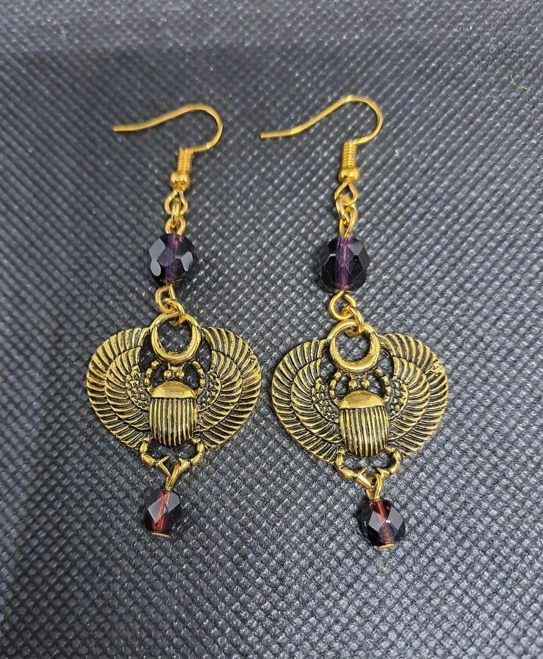 Scarab Beetle Ancient Egyptian the Mummy 1999 Earrings - Etsy