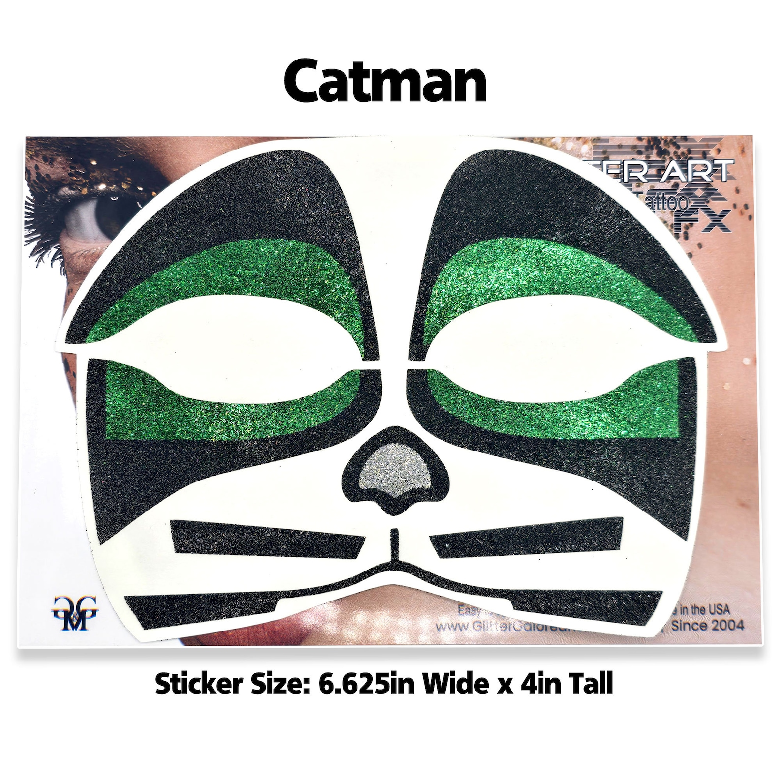 KISS Glitter Face Mask Stickers: Halloween Costume - Etsy