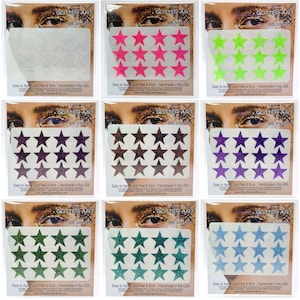 Star Stickers for Cheer and Dance Competitions, Star Temporary Tattoo ...