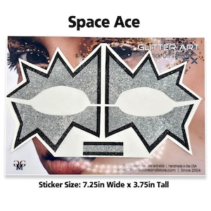 KISS Glitter Face Mask Stickers: Halloween Costume - Etsy