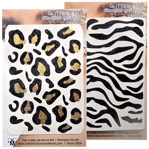 Animal Print Decal - Etsy