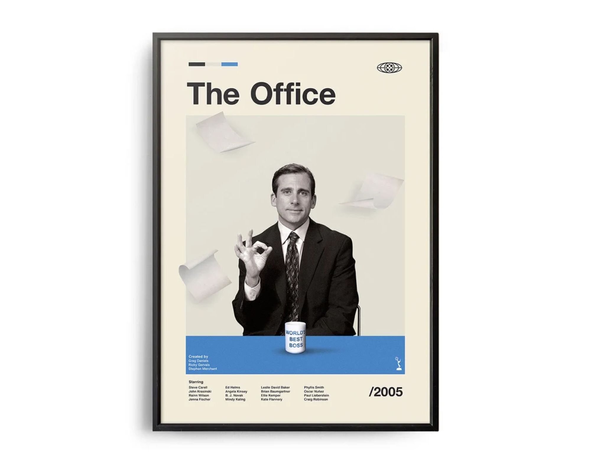 Vintage Inspired Movie Print Retro Movie Poster Midcentury Modern Retro Tv Show Poster