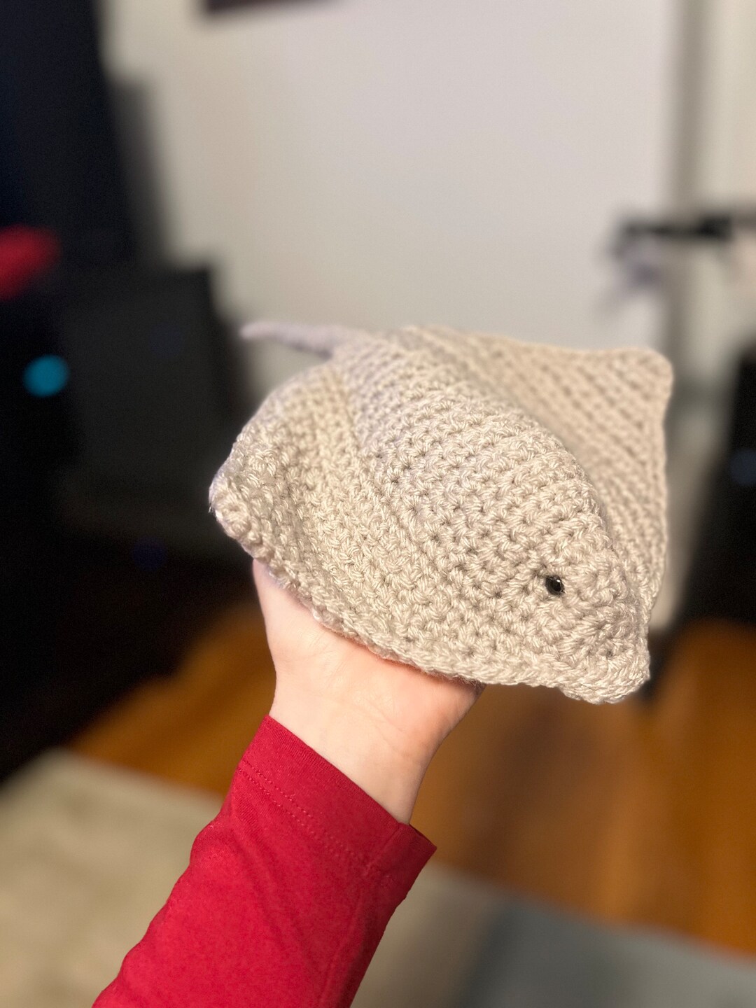 Stingray Plush Toy, Stubert the Stingray Crocheted Plushie, Southern ...