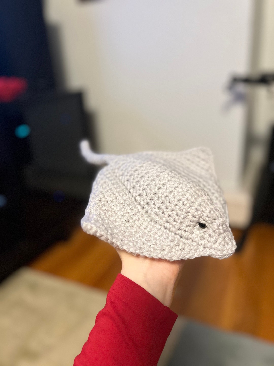 Stingray Plush Toy, Stubert the Stingray Crocheted Plushie, Southern ...