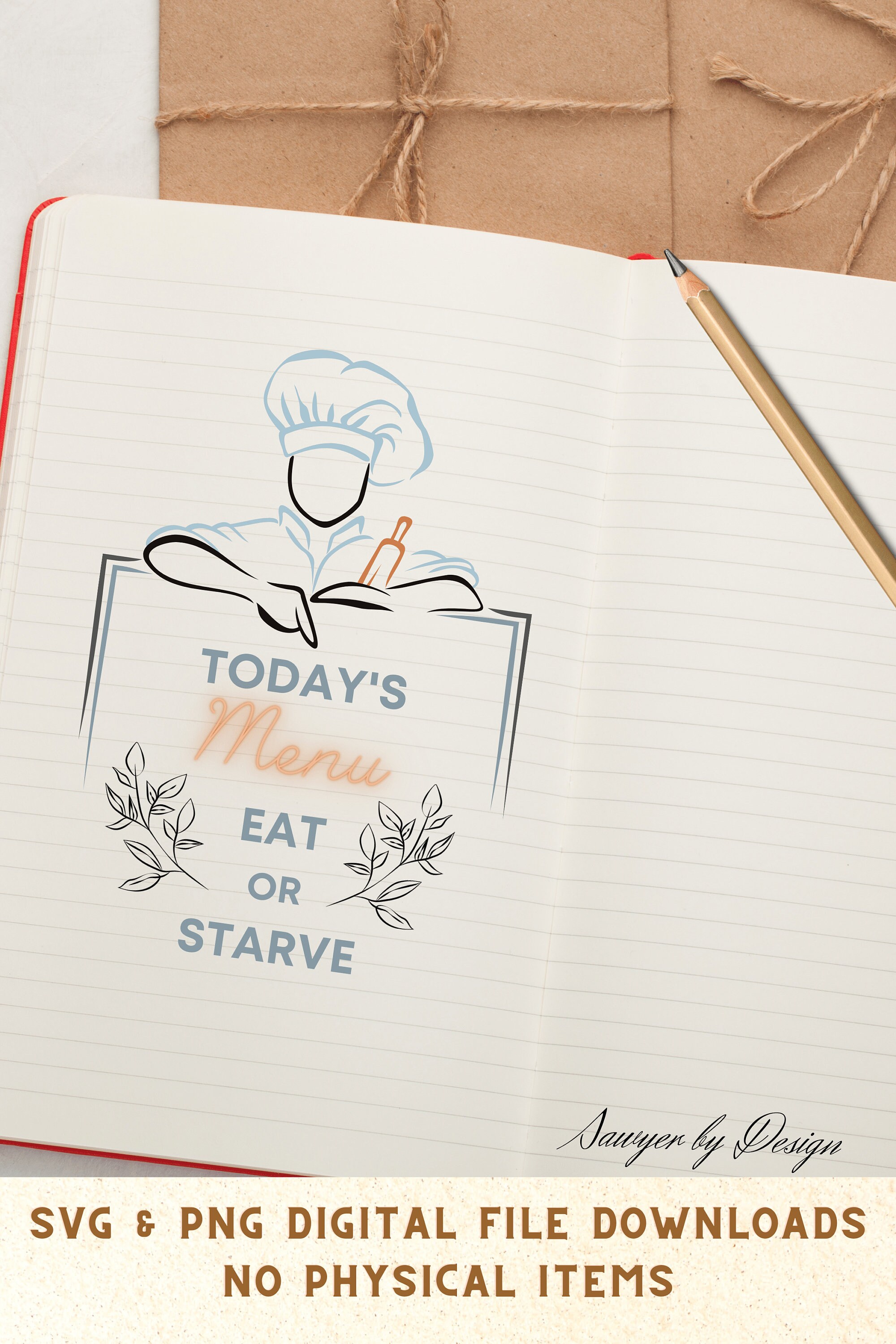 Farmhouse Kitchen SVG Today's Menu SVG Menu Family Svg Cricut SVG Files ...