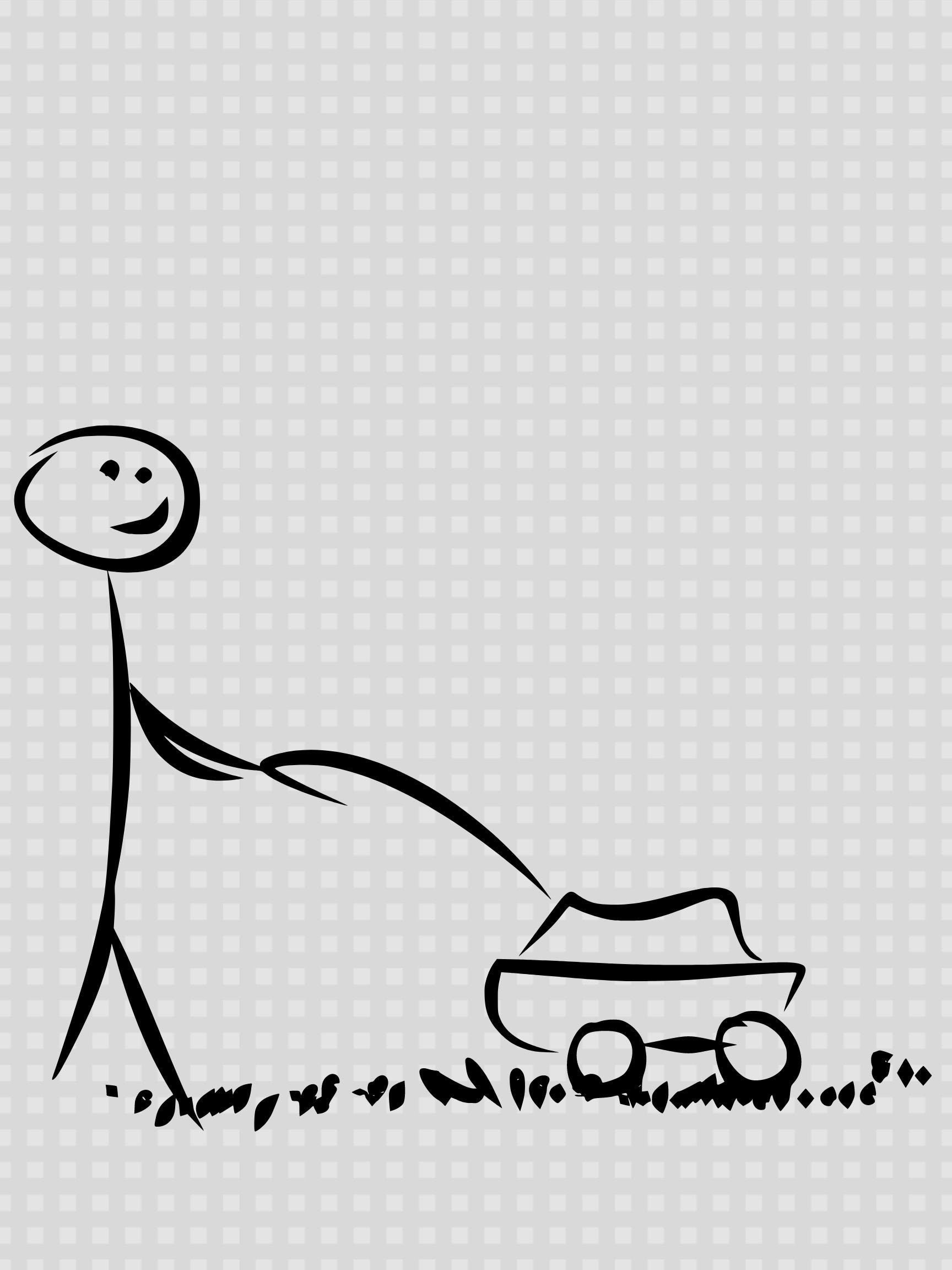 Dad Bod Father's Day Figure Svg - Stick Figure Family Silhouette - Man ...