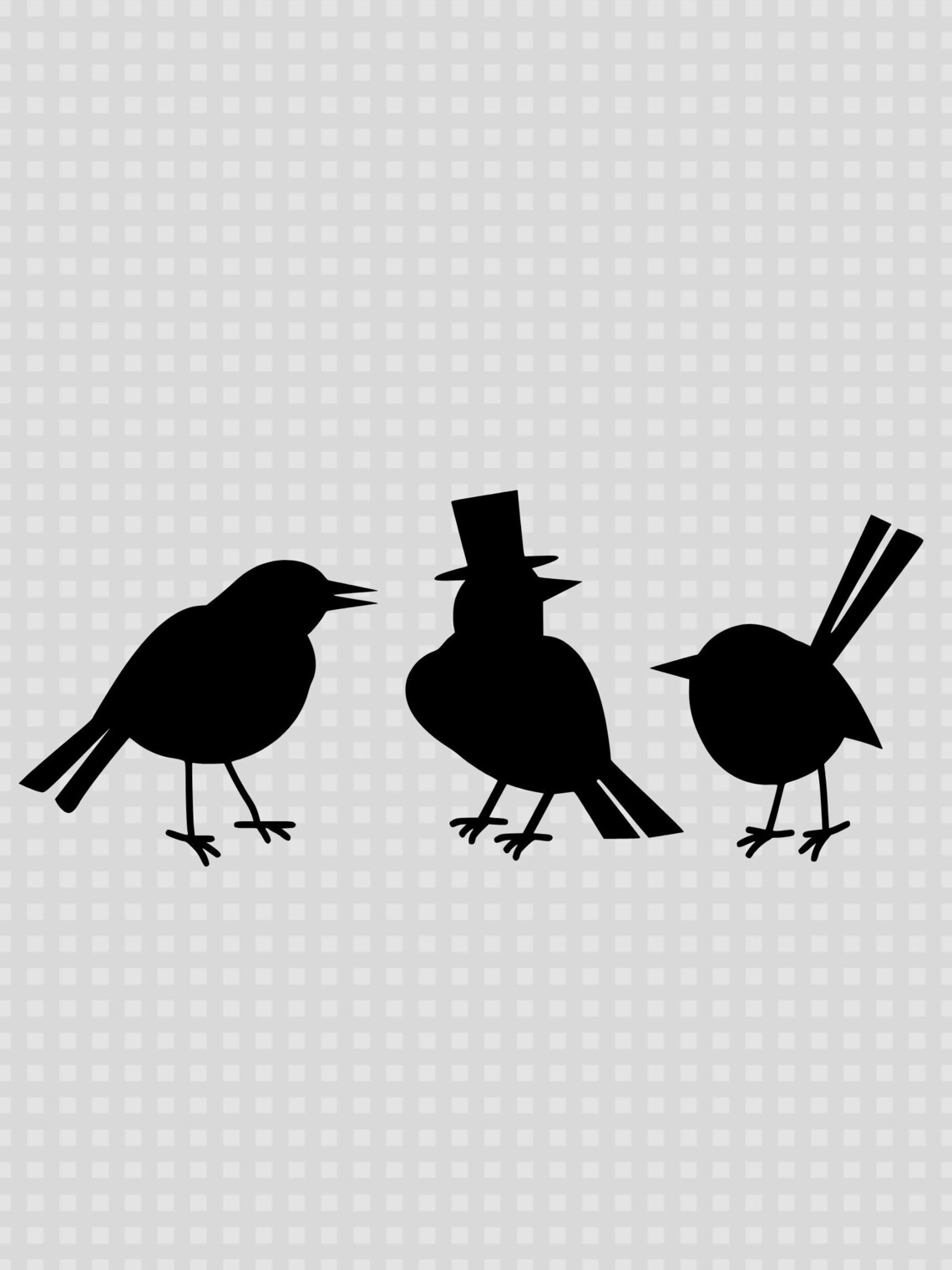 Bird SVG - Bird Silhouette - Bird Family Cut File - Digital Download ...