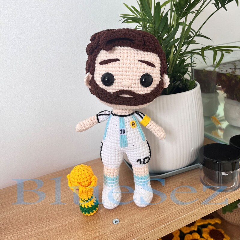 Messi Crochet Pattern - Etsy