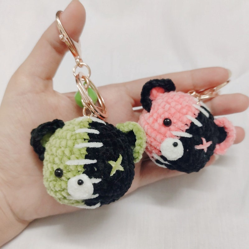 Bear Keychain - Etsy