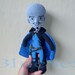 Megamind Crochet Doll, Megamind Amigurumi, Minion Plush Toy, Brainbots ...