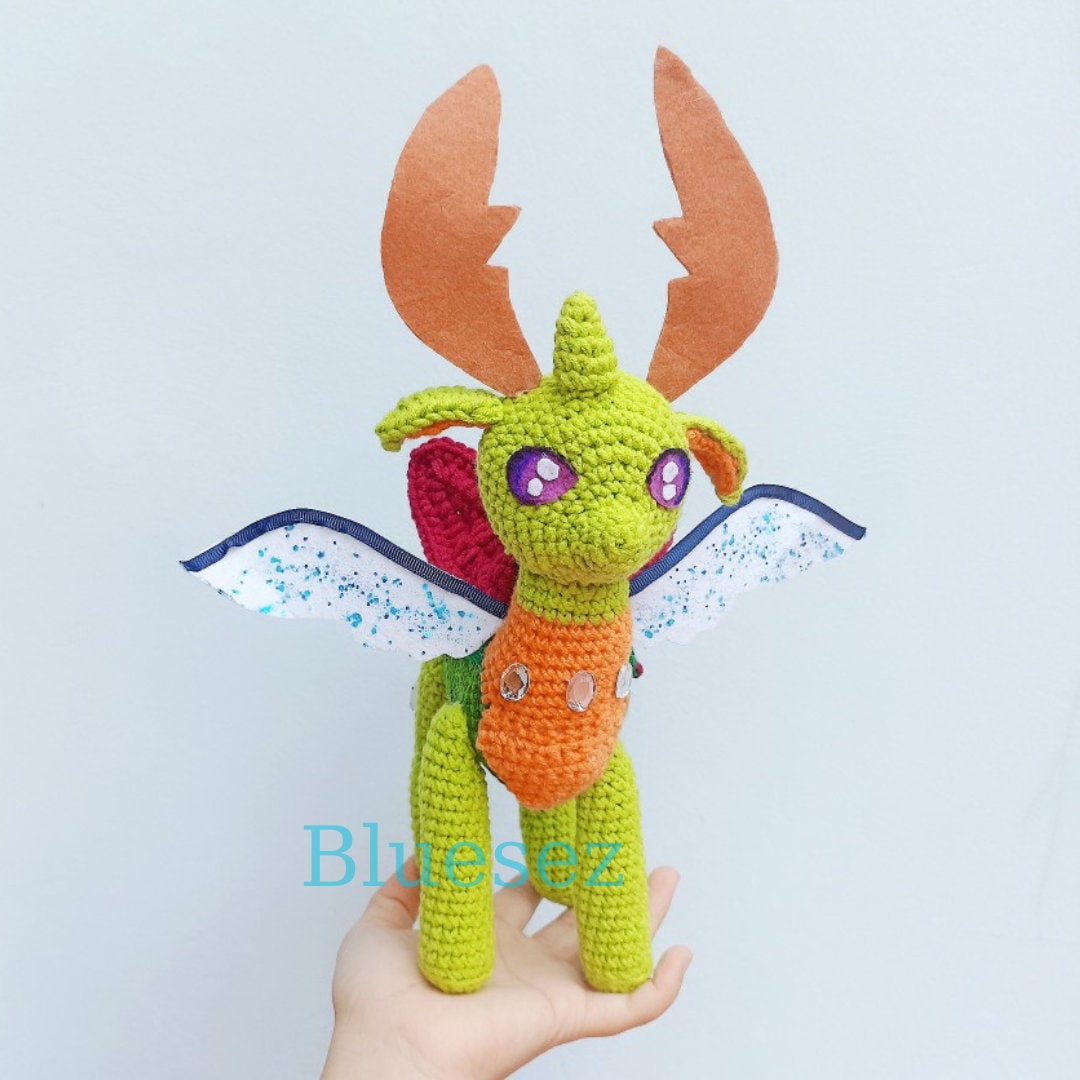 Thorax Inspired Plush, Custom Stuffed Animal, Cartoon Character Plush ...