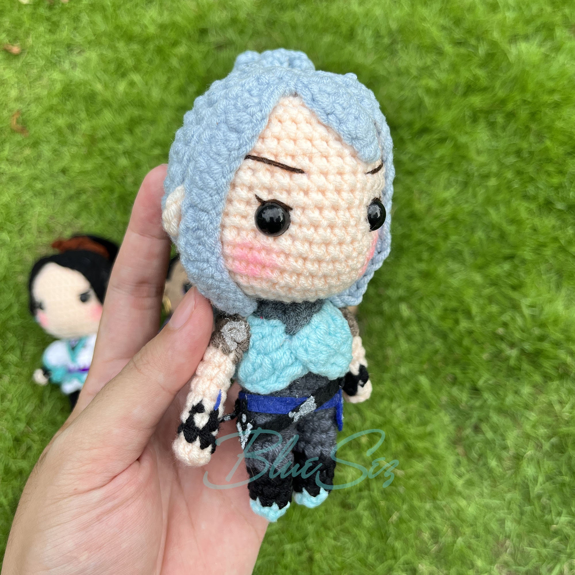 Custom Valorant Agent Crochet Doll Crochet Valorant - Etsy