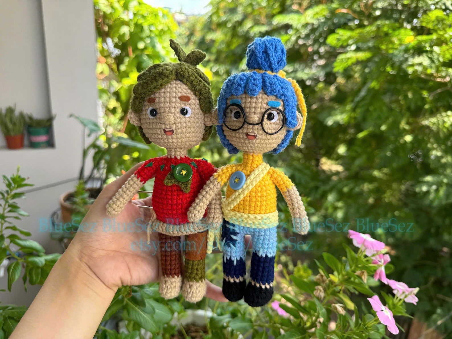 It Takes Two Crochet - Cody and May Inspired Dolls, Game Character ...