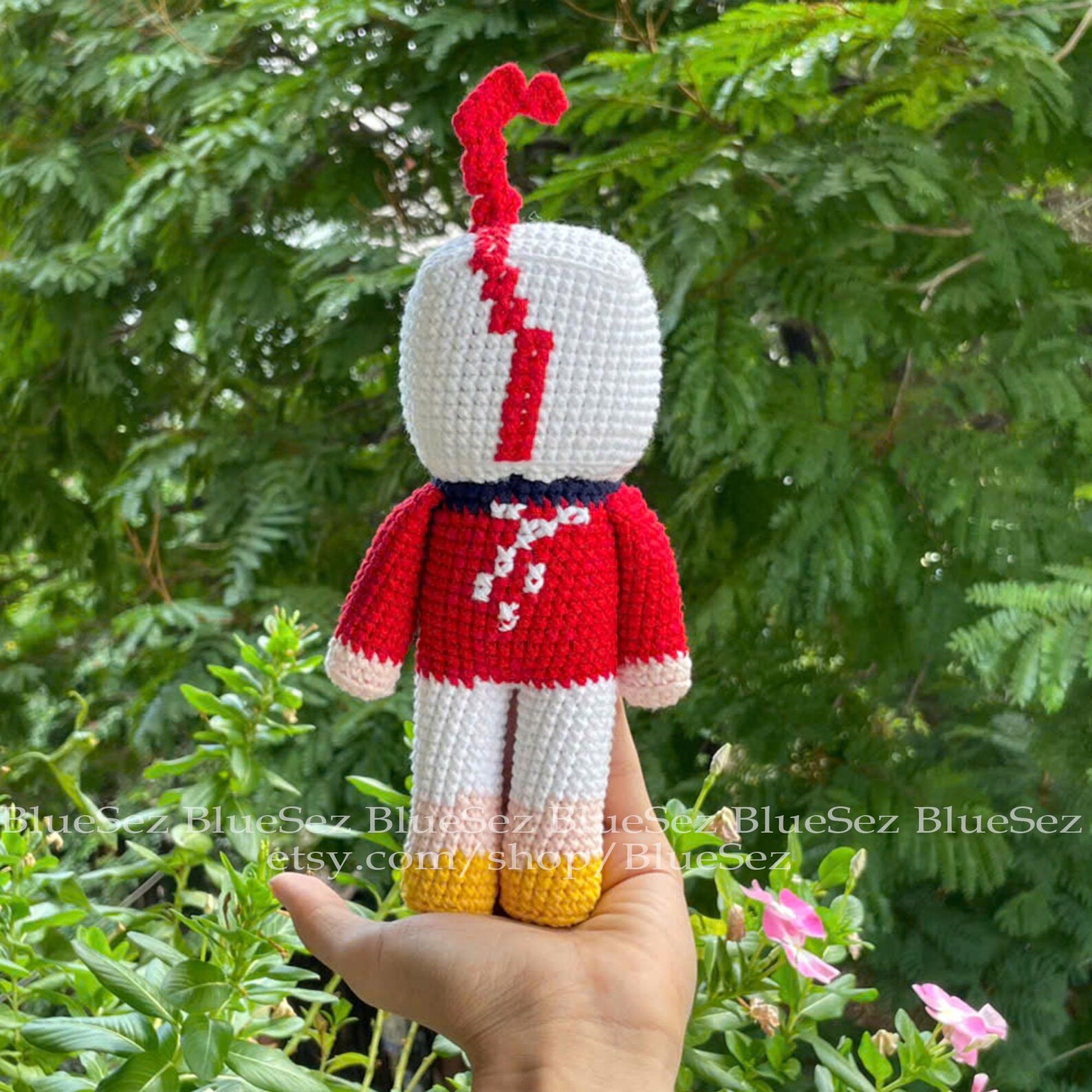 Custom Minecraft Skin Crochet Doll Using Any Player, Custom Minecraft ...