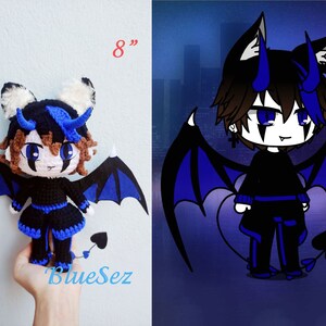 Custom Character Crochet Doll, Custom Commission Doll, Custom Doll From ...
