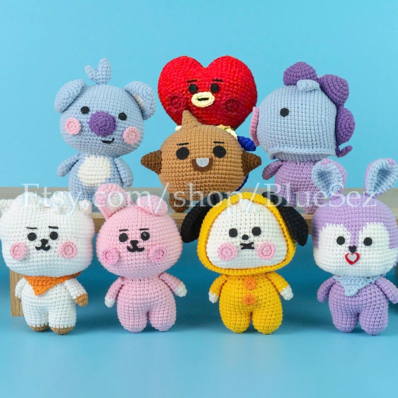 Bts Plushies - Etsy
