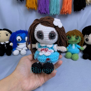 Horror Movie Characters Plushies Doll, Halloween Amigurumi Doll, Horror ...